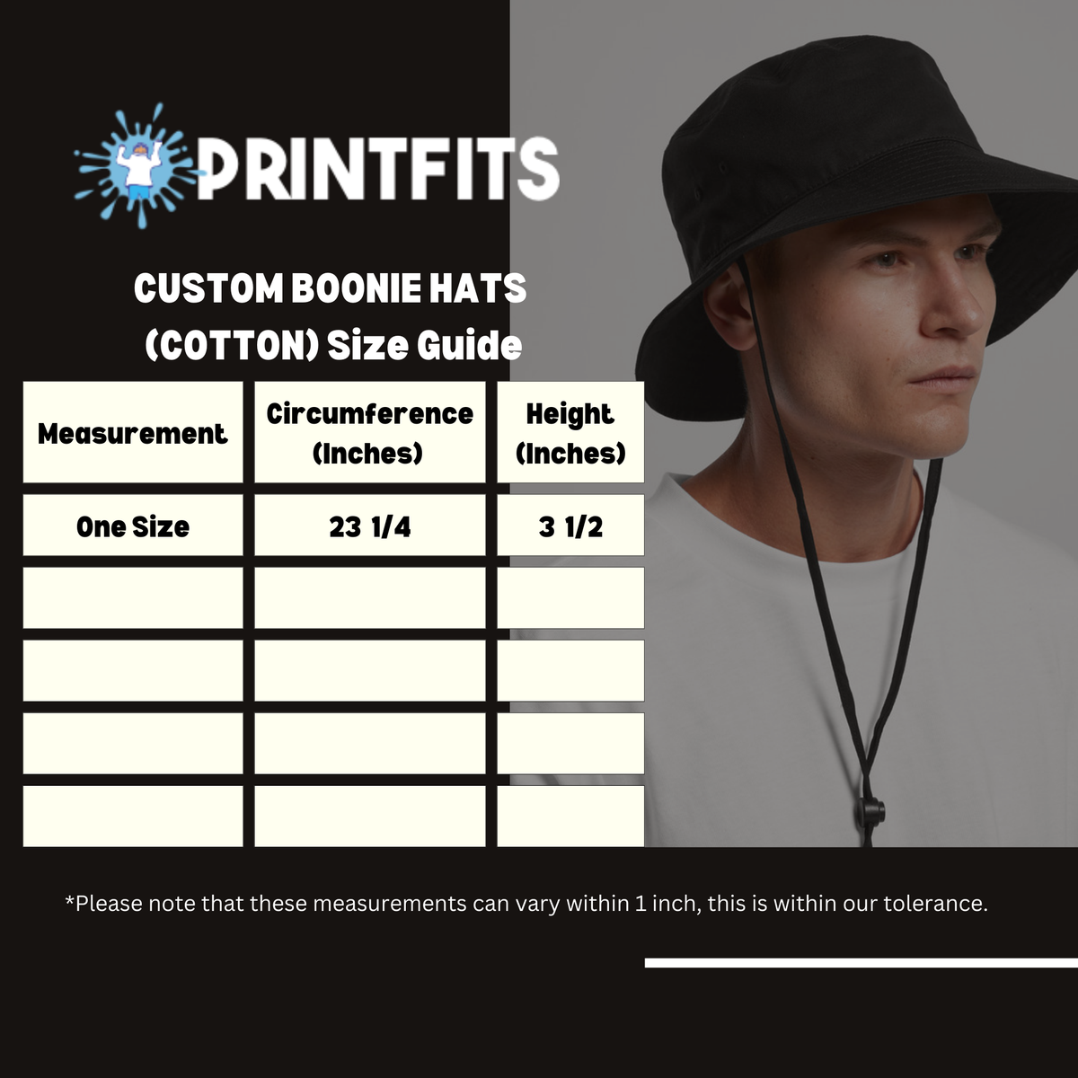 Custom Boonie Hats | Order Custom Cotton Boonie Hats Online – Printfits